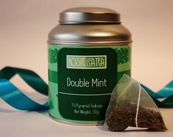 Double Mint Peppermint Spearmint Herb Clean Green Soap 1 Bar