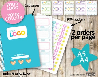 Custom receipt book | Etsy