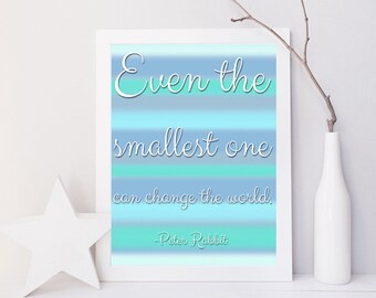 Peter rabbit quote | Etsy