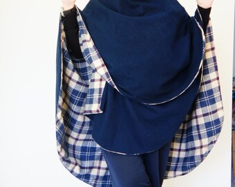 Navy blue cape | Etsy