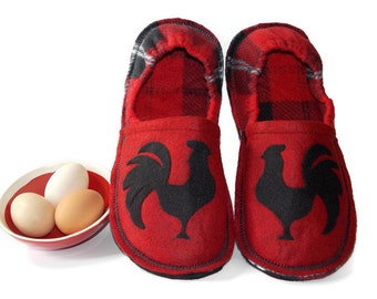 Chicken slippers | Etsy