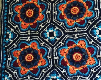 Crochet tiles | Etsy