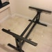 28 Metal Table Legs w Extension Bars Steel Base Width