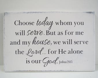 Whom you will serve | Etsy