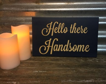 Hello love sign | Etsy