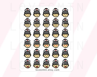 Unique mood sticker related items | Etsy