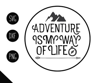 Adventure svg | Etsy