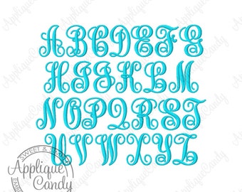 Mini embroidery font | Etsy