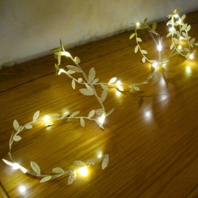 Autumn & Leaf LED Fairy Lights for Weddings & by AutumnWeddings