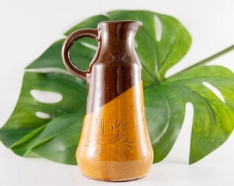 Clay water pitcher | Etsy