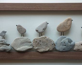 Pebble art pictures | Etsy