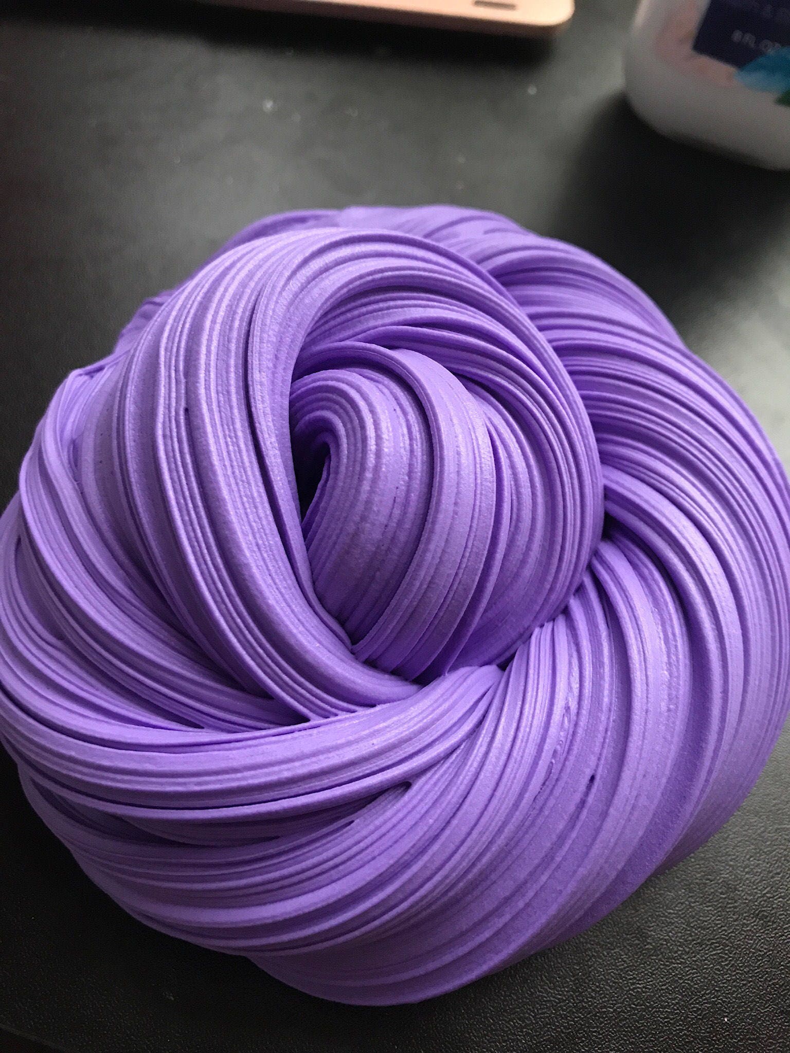 Royal purple butter slime from Wiokibracelets on Etsy Studio