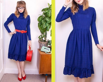 Royal blue dress | Etsy