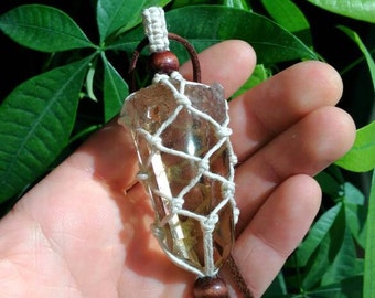 Crystal necklace pendant | Etsy