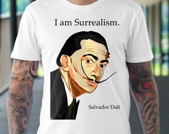 Salvador dali tshirt | Etsy