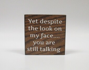 Sarcastic signs | Etsy