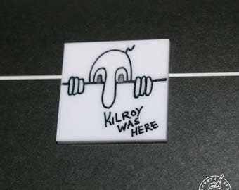 Kilroy was here WWII WW2 Graffiti Vinyl Decal Sticker Made