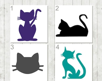 Cat decals | Etsy
