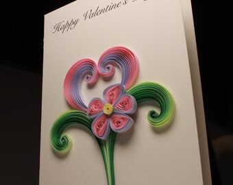 Quilled heart | Etsy