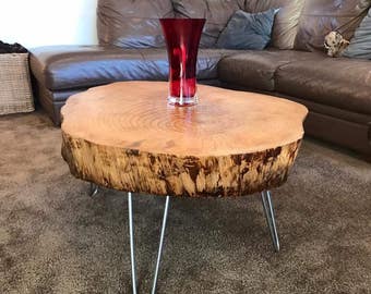 Stump coffee table | Etsy