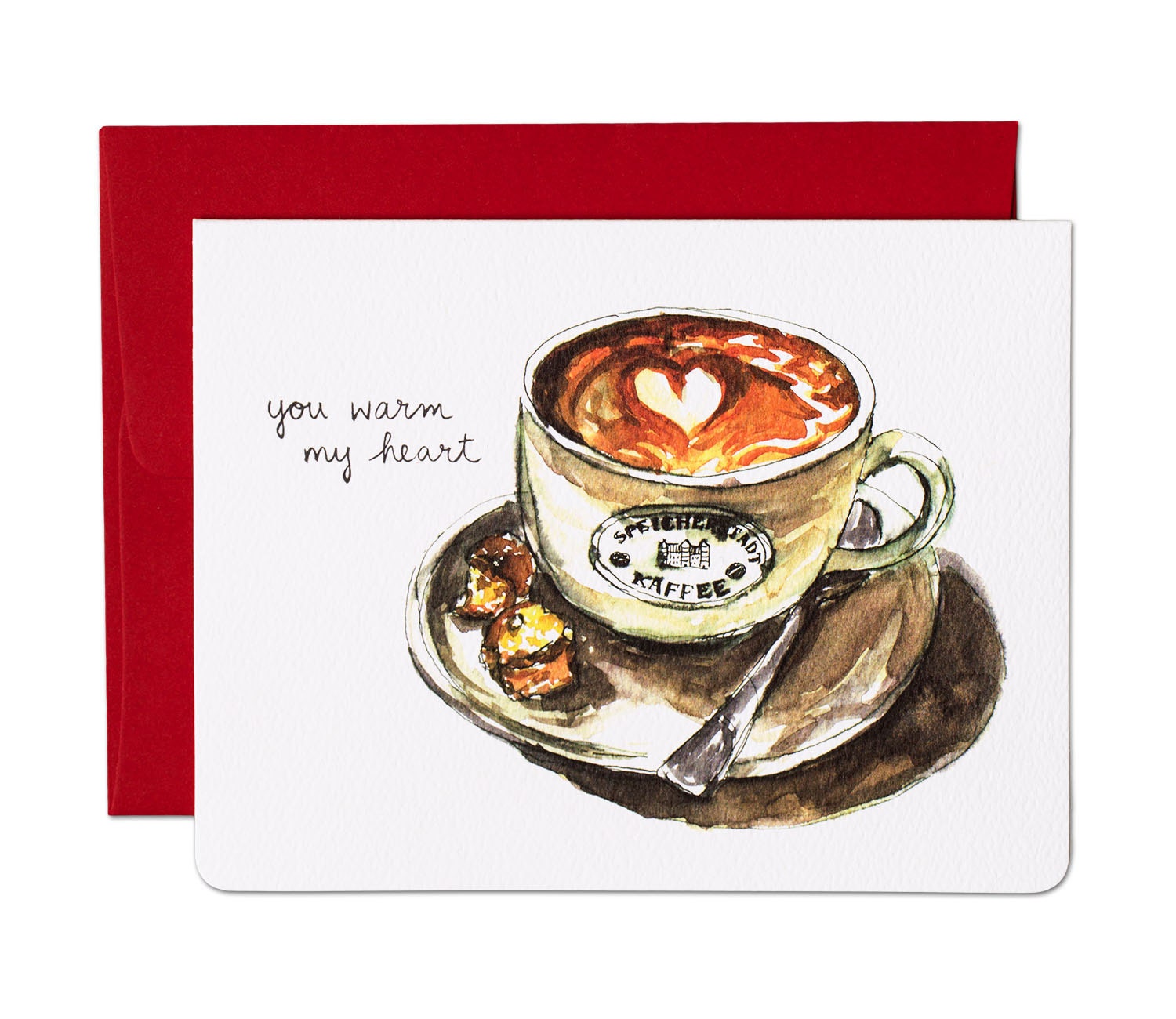 You Warm My Heart Card