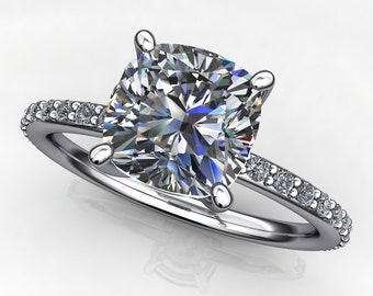 1 carat diamond ring | Etsy