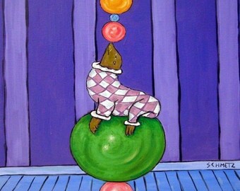 Items similar to Circus 1 - Animals Balancing Act - hadmade wooden toy ...