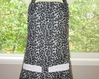 Leopard apron | Etsy