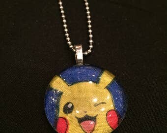 Pikachu pendant | Etsy