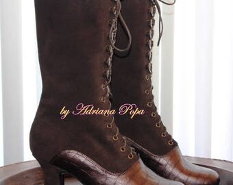 custom hand made Victorian boots par VictorianBoots sur Etsy