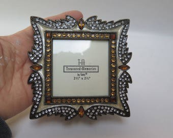 Rhinestone frame | Etsy