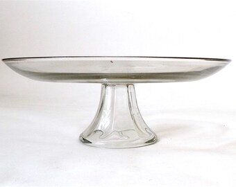 Footed cake plate | Etsy