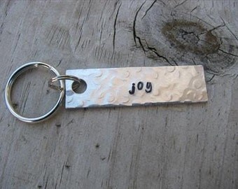 Word keychain | Etsy