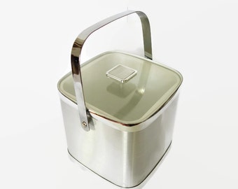 Silver ice bucket | Etsy