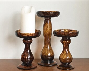 Tortoise shell glass | Etsy