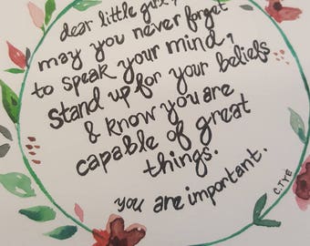 My Dear Dear Girl Words From Love Letters digital