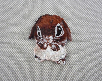 Rabbit applique | Etsy