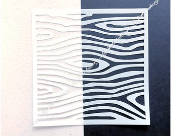 Wood grain stencil | Etsy