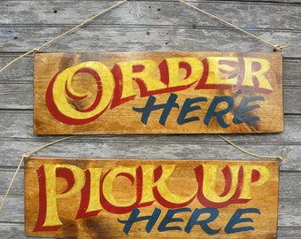 Hand painted original Vintage Signs Prints & by ZekesAntiqueSigns