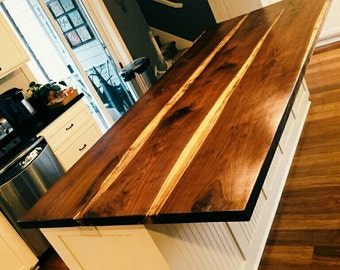 Walnut Slab Counter Top