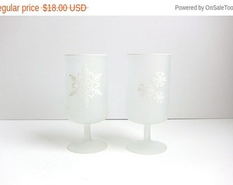 Unique snowflake glassware related items | Etsy