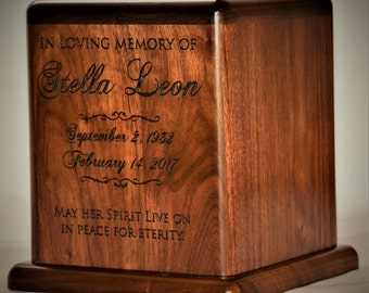 Cremation urn | Etsy