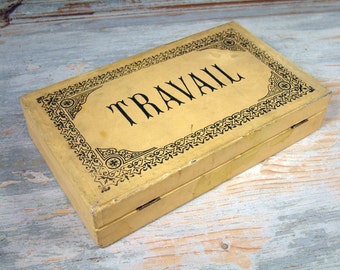 Antique pencil box | Etsy