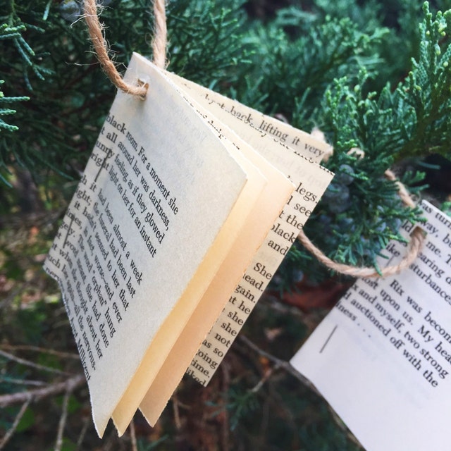 Repurposed Vintage Books by RootToVine on Etsy