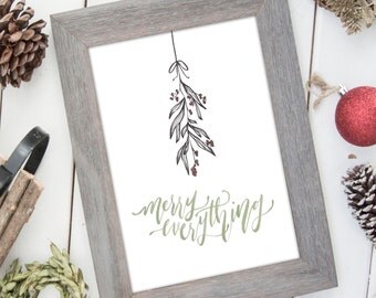 Merry everything | Etsy
