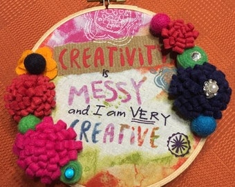 Creativity is messy | Etsy