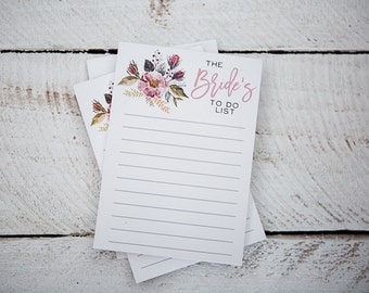 Notes to the bride | Etsy