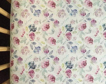 Floral crib bedding | Etsy