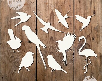 Bird papercut | Etsy