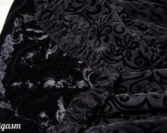 Burnout velvet | Etsy